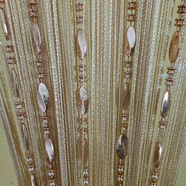 ANMINY Crystal Beads Door Curtain Room Divider Curtains String Tassel ...