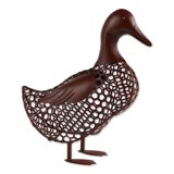Chicken Wire Duck Sculpture - Walmart.com