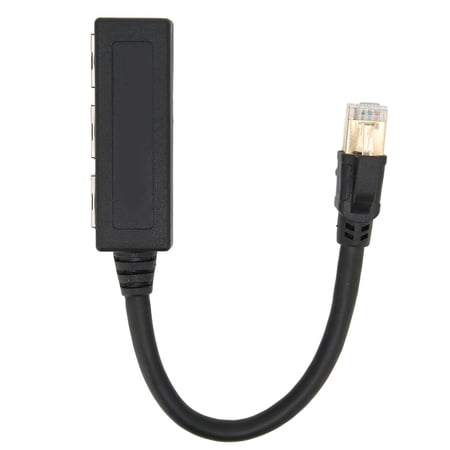 RJ45 Ethernet Adapter Cable Extension,1 To 3 Port Ethernet Splitter ...