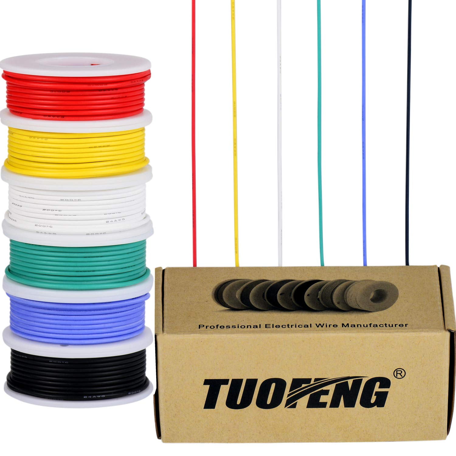 Click here for Tuofeng 22awg Wire Flexible Silicone Wire 22 Gauge... prices