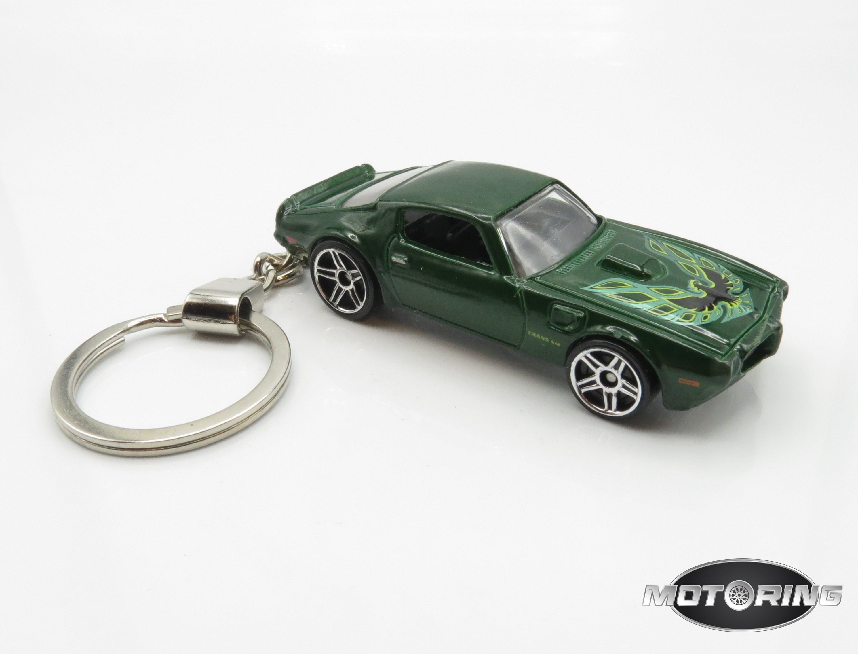 Pontiac Firebird Green Custom Novelty Car Keychain 1:64 Diecast Replica ...