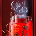 Bubble Machine for with LED Lights & Music, Automatic Bubble Maker for Parties, New Year ...
