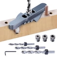 Hole Locator Woodworking Doweling Jig Kits Self-Centering Dowel Device ...