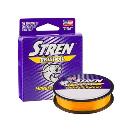 (2400 Yards, 6 Pounds, Hi-Vis Gold) - Stren Original Monofilament - Hi ...
