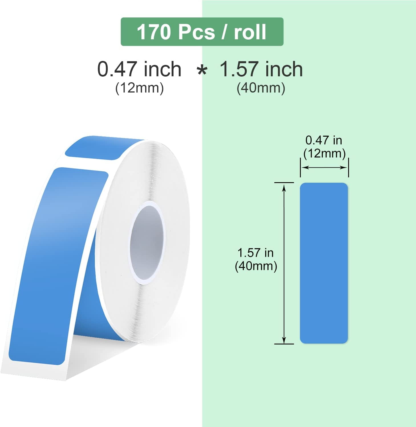 Buy SUPVAN E10 Label Tape - Thermal Multi-Purpose Labels for Home ...
