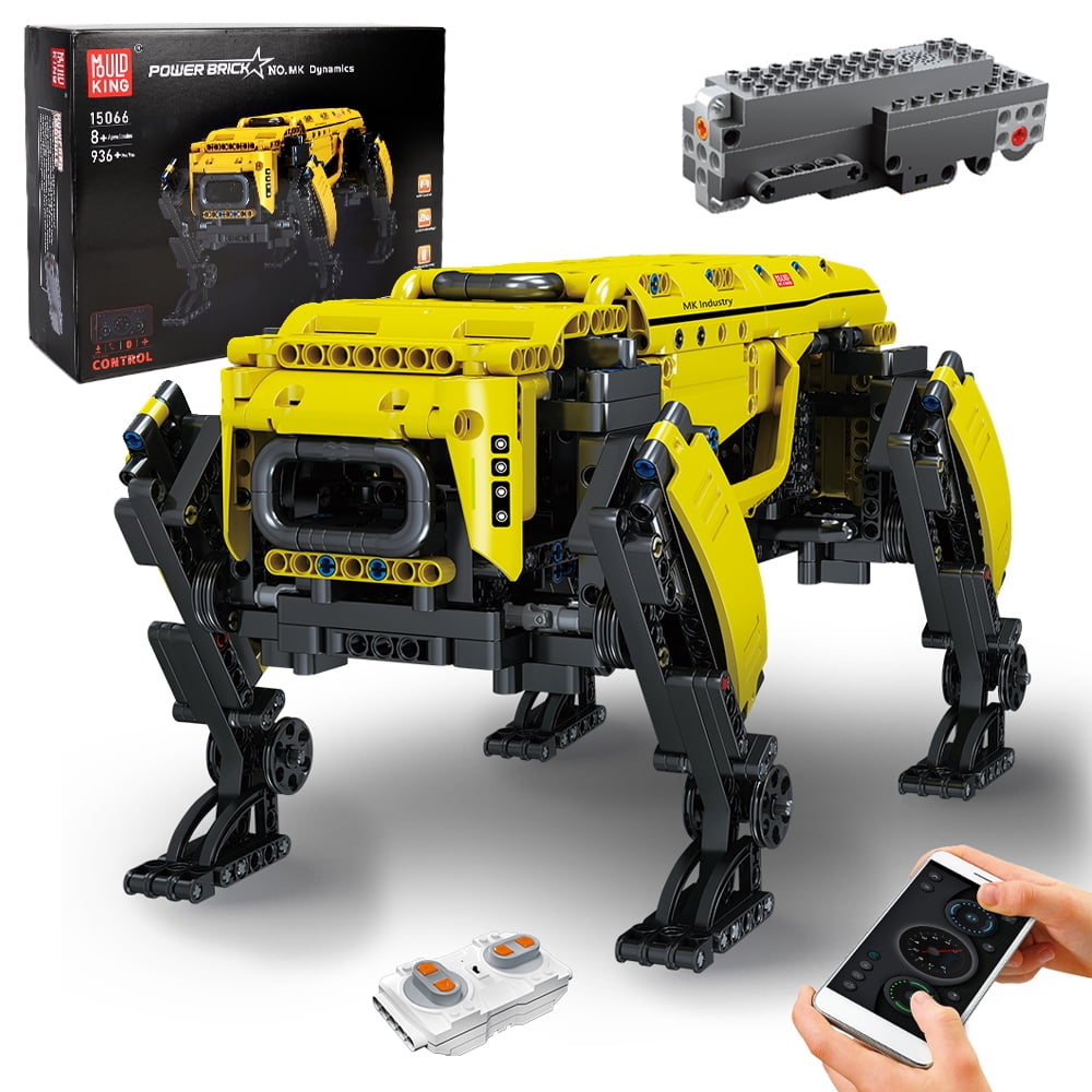 Mould King 15066 The Motorized Alphadog Robot Technical Building Block ...