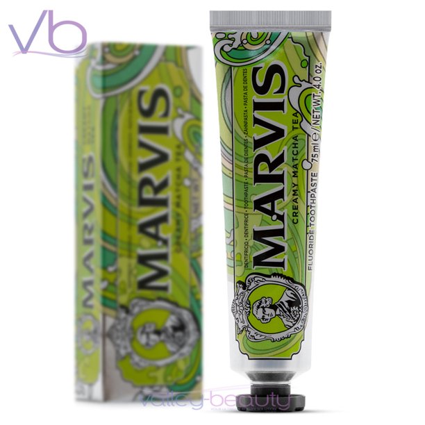 Marvis Creamy Matcha Tea | Rich and Creamy Toothpaste with Sweet ...
