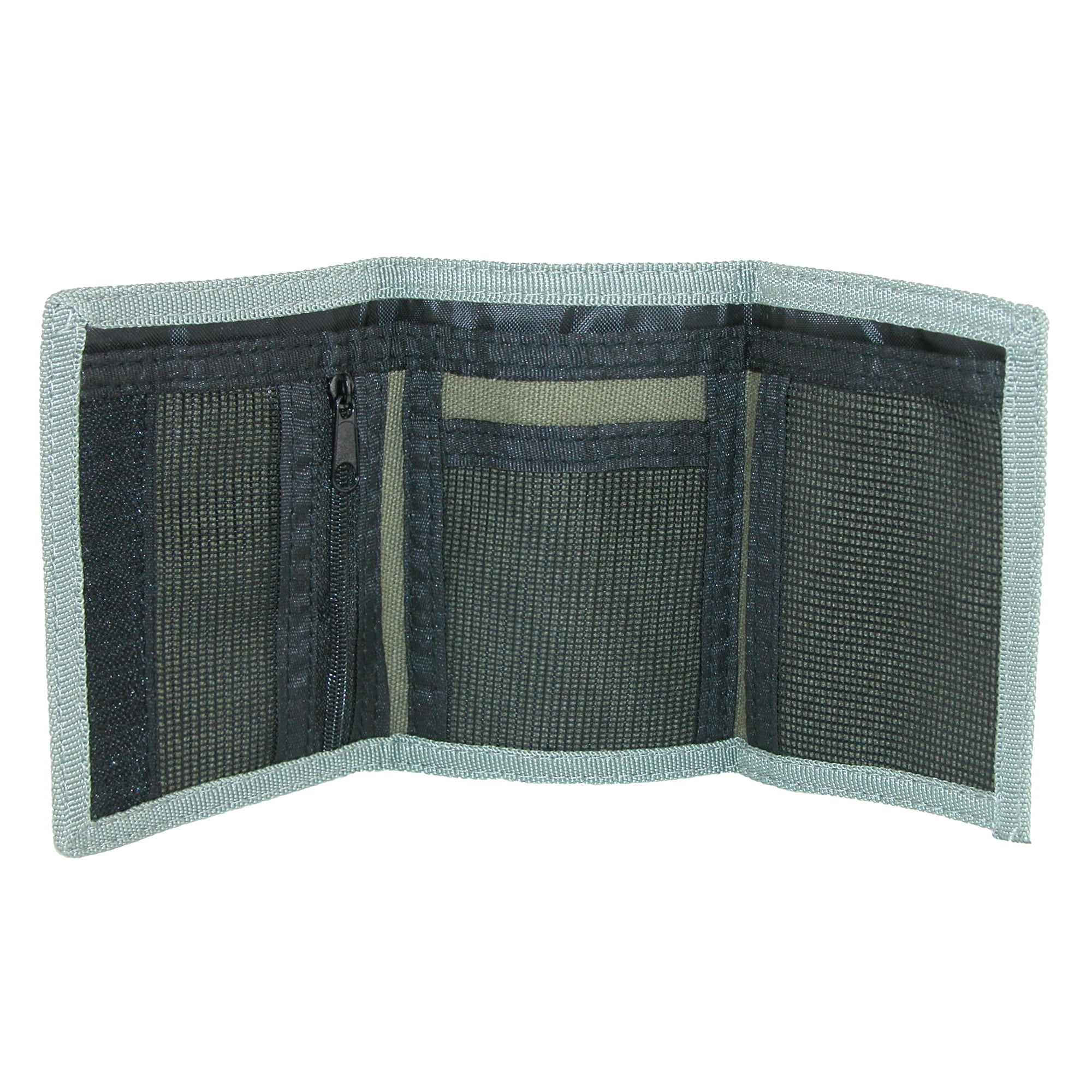 CTM Men's Nylon Digital Camouflage US Army Trifold Wallet