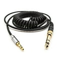 3.5mm Extended Coiled Spring Dj Cable for MDR1A SHP9500 Headphone Cable ...