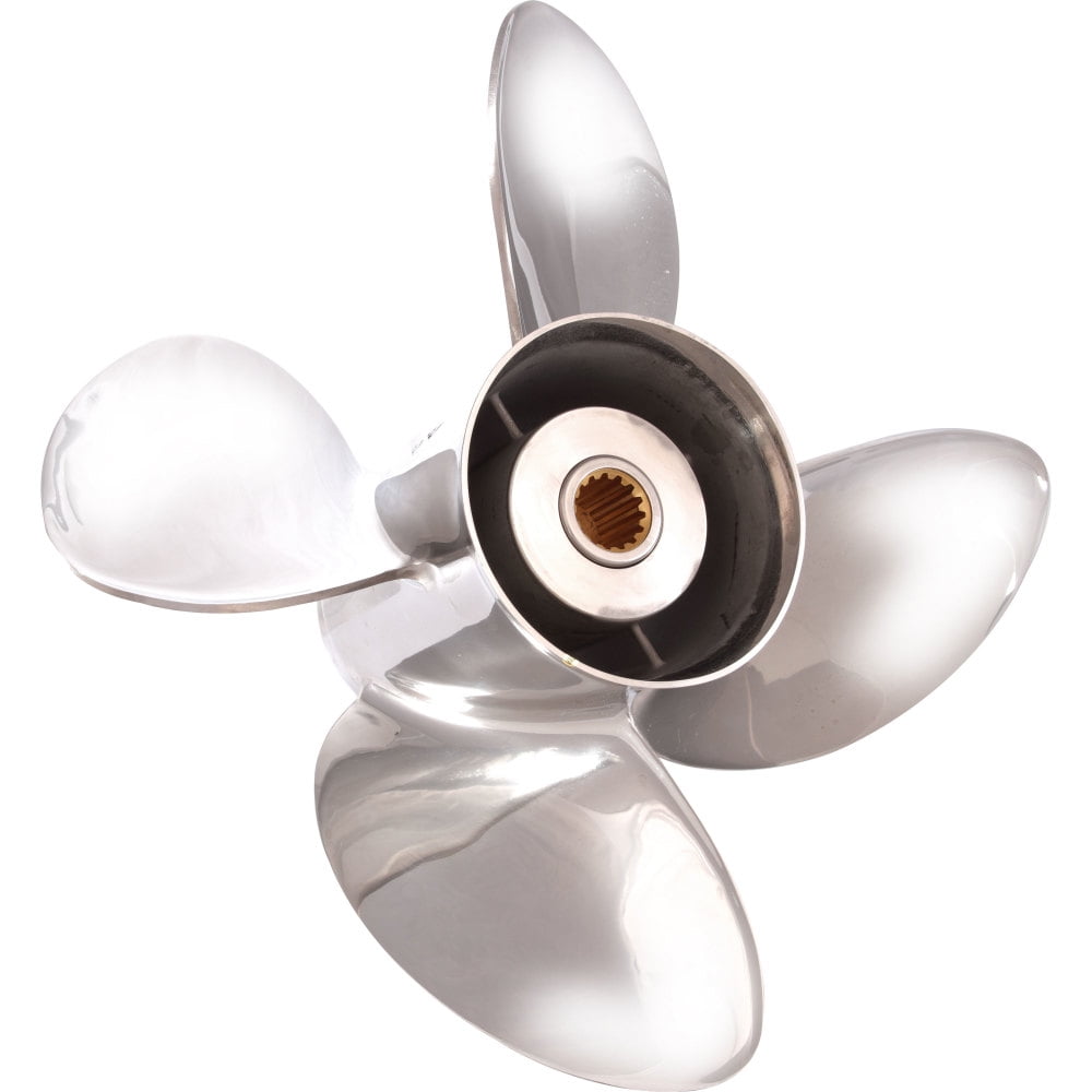 Solas 1453-130-17 HR Titan 4-Blade Stainless Steel Boat Propeller - RH ...