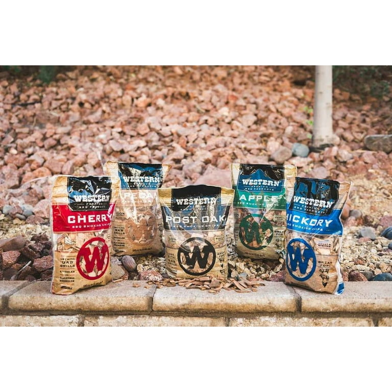 Western Premium BBQ Products Hickory BBQ Smoking Chips, 180 Western Premium BBQ Products Hickory BBQ Smoking Chips, 180