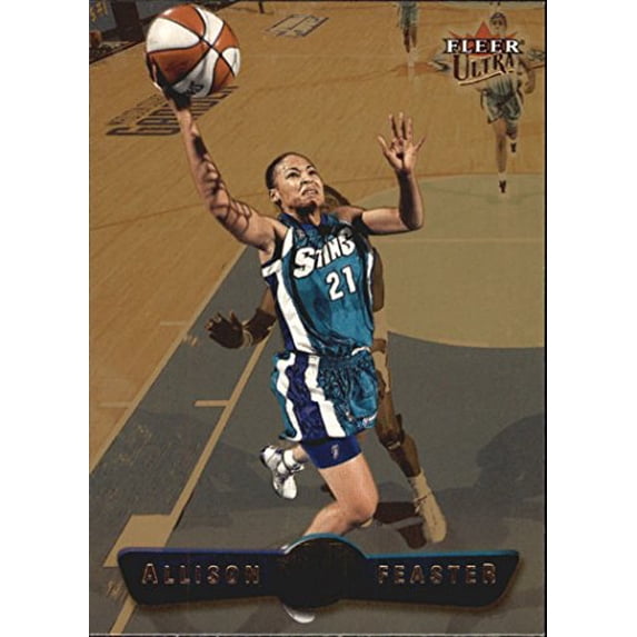 2002 Ultra WNBA Gold Medallion #62 Allison Feaster WNBA Basketball ...