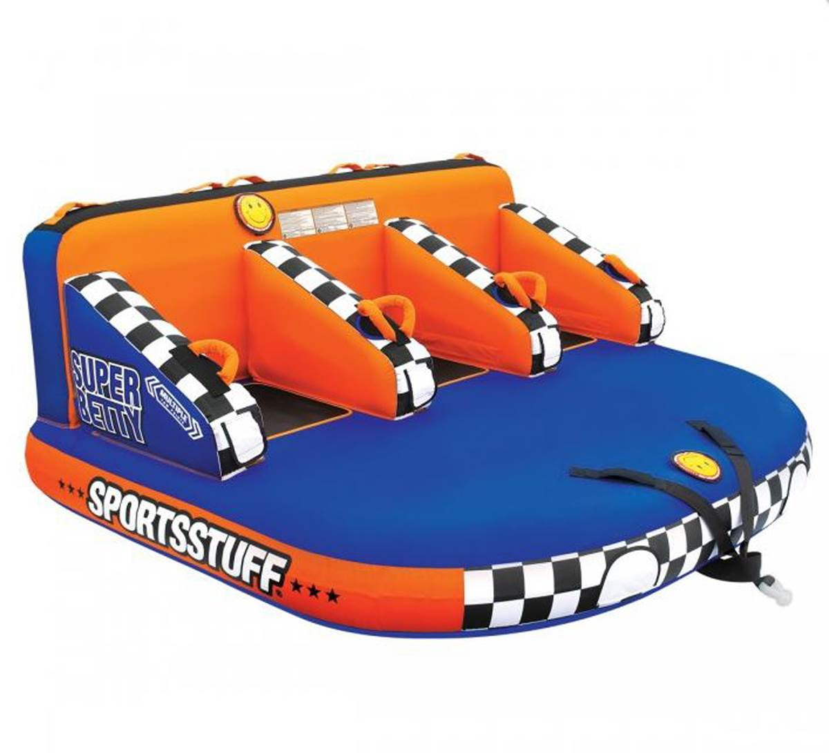 Airhead SPORTSSTUFF Super Betty Triple Rider Boat Towable Mable Tube ...