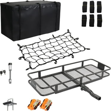 Costway 500lbs Wheelchair Vehicle Trailer Hitch Carrier, Handicap ...