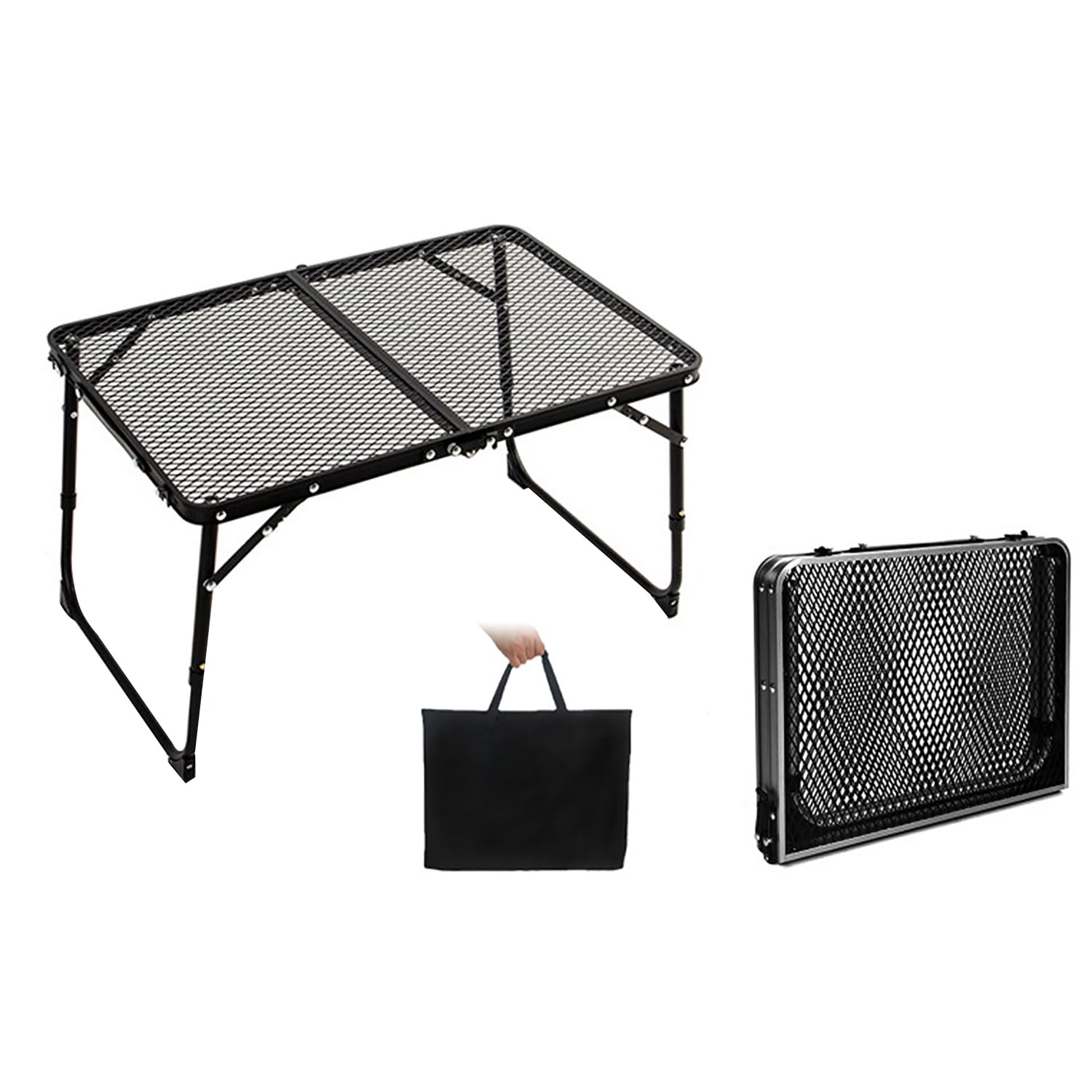 Click here for Tfixol Portable Adjustable Height Camping Table Wi... prices