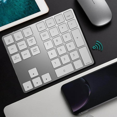 ziyahi Mini Bluetooth Numeric Keypad Number pad PC numeric keypad Pad ...