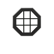 Shed Windows 12x18 White Flush, Safety Tempered Glass with Mesh Screen ...