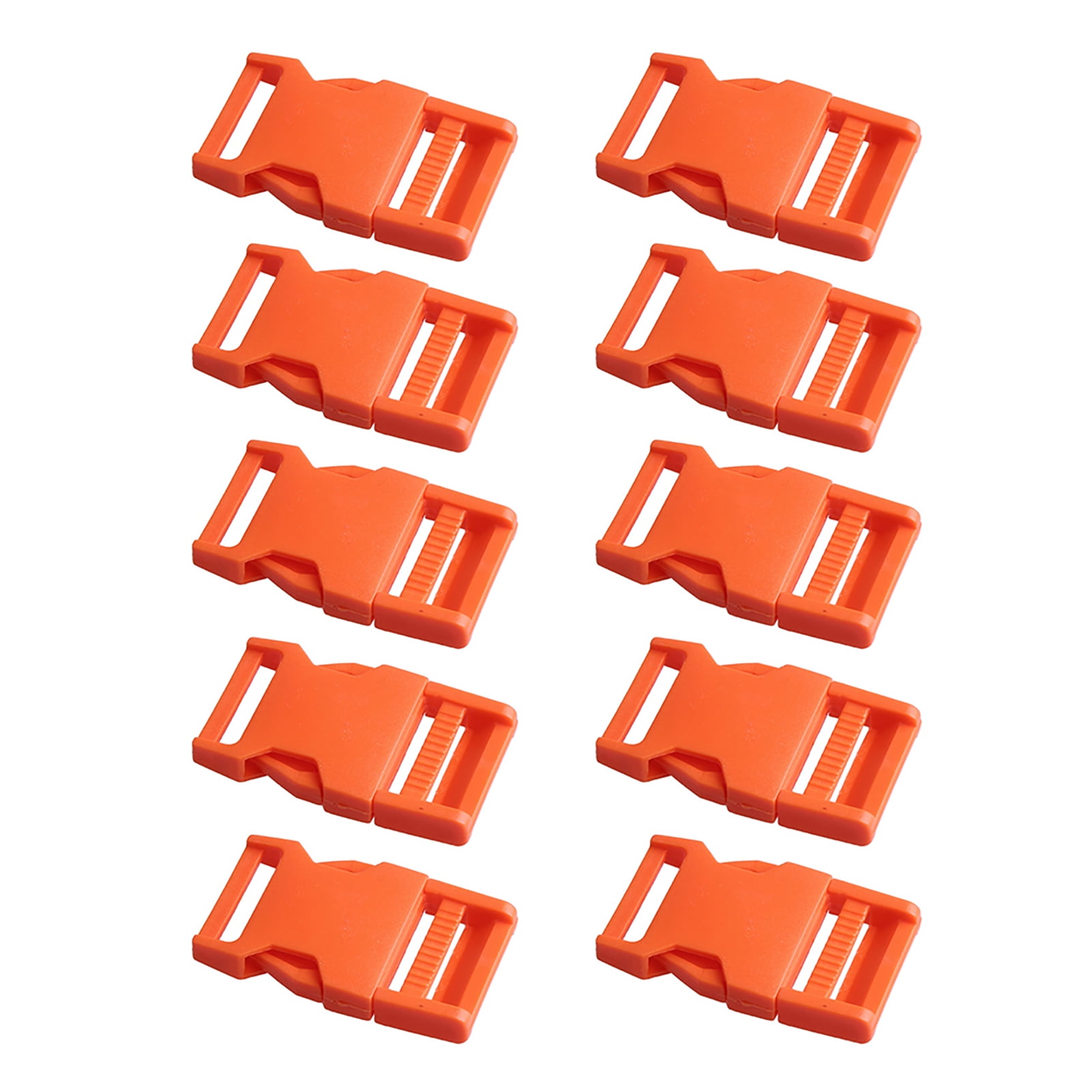 10Pcs Clips Buckles Simple Thicker Convenient Colorful Plastic Buckles ...