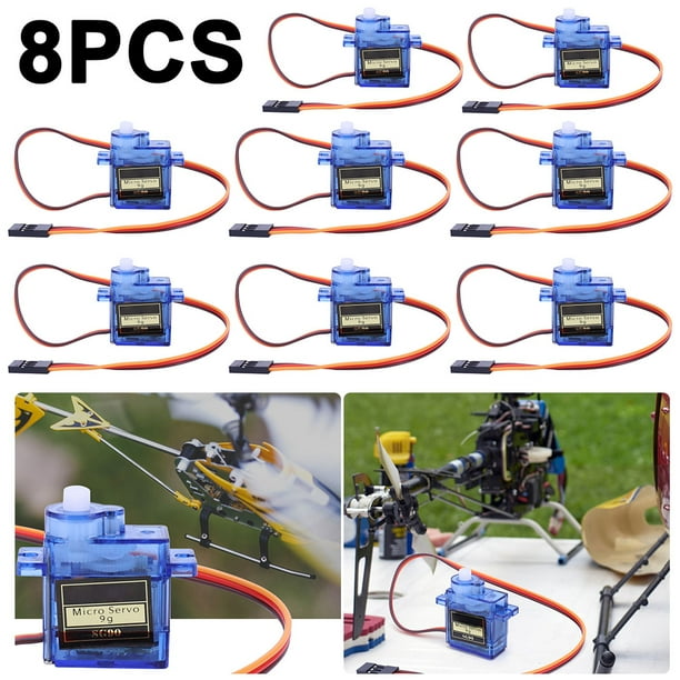 SG90 9G Micro Gear Fija para Helicóptero RC (360 Grados) | Bodega Aurrera en línea