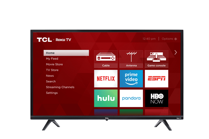 TCL 32" Class 3-Series 720P HD LED Roku Smart TV 32S335 - Walmart.com ...