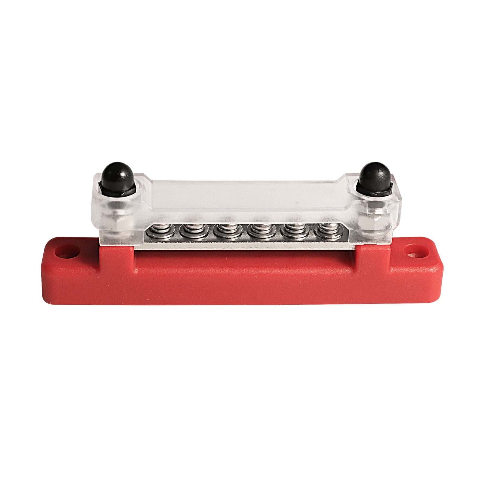 6 Terminal Bus Bar 150A Power Distribution Block with Cover - Heavy ...