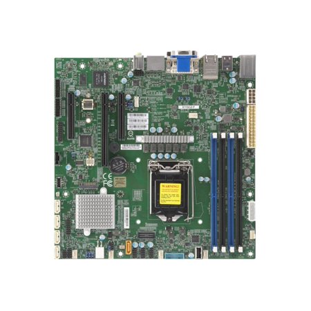 SUPERMICRO X11SCZ-F - Motherboard - micro ATX - LGA1151 Socket - C246 ...