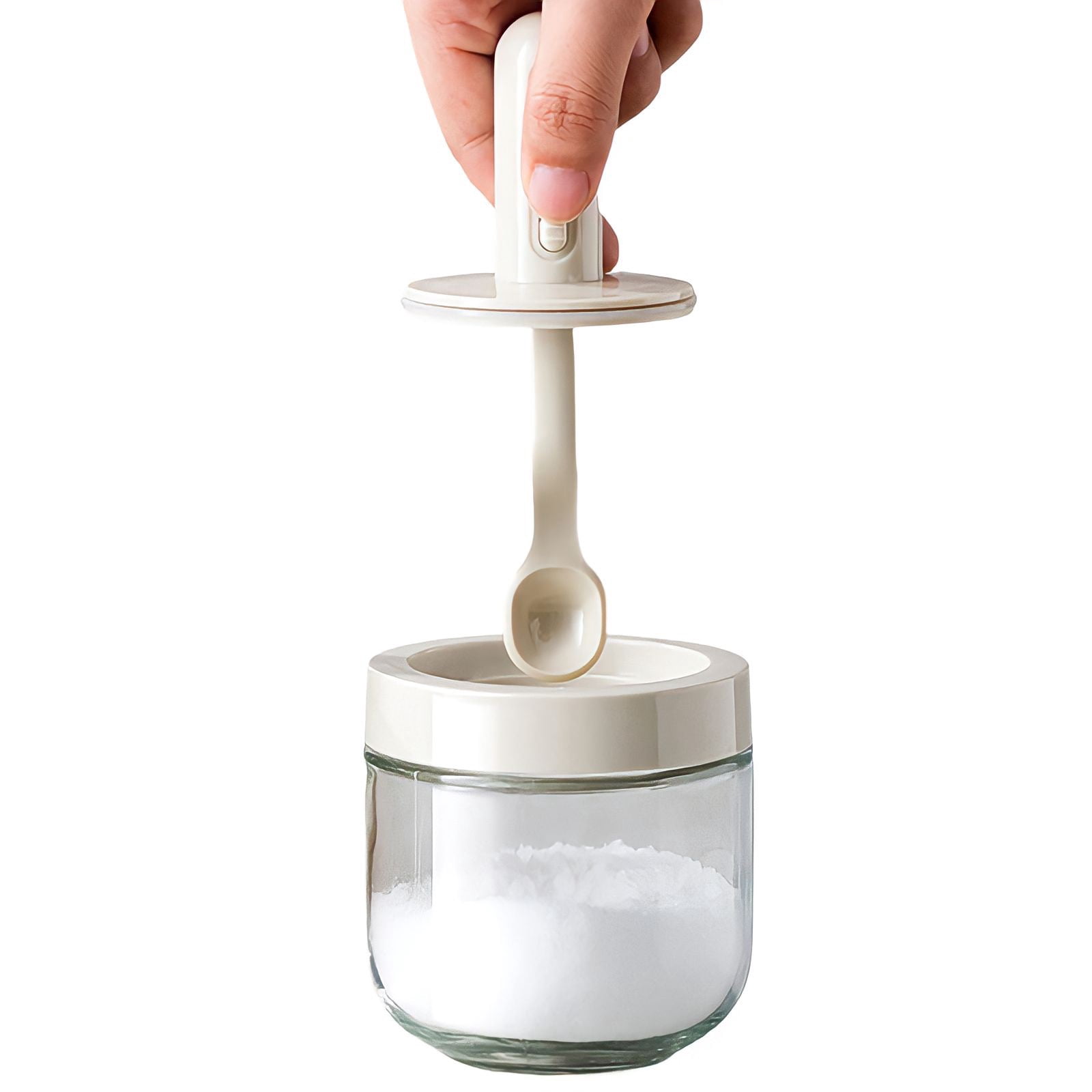 Spice Container | Glass Jar with Lid | Spice Storage | Salt Box ...