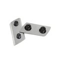 1 Pair Wood Chipper Blades Garden Shredder Knives Replacement Double ...