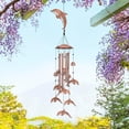 Dolphin Wind Chimes for Outside,Dolphin Gifts for Women/Men/Sympathy ...