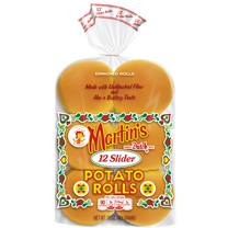 Martin's Famous Potato Sandwich Rolls, 3.5 Inch Hamburger Buns, Ready ...