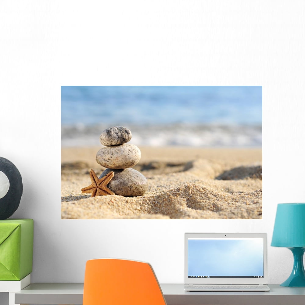 Zen Meditation Spa Relaxation Wall Mural by Wallmonkeys Peel and Stick ...