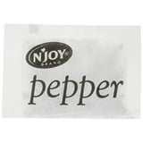 NJOY Convenient Single Serve Pepper Packets - 800 Count, 0.1g Each ...