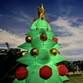 OZIS 26Ft Tall Inflatable Christmas Tree, Outdoor Airblown Green ...