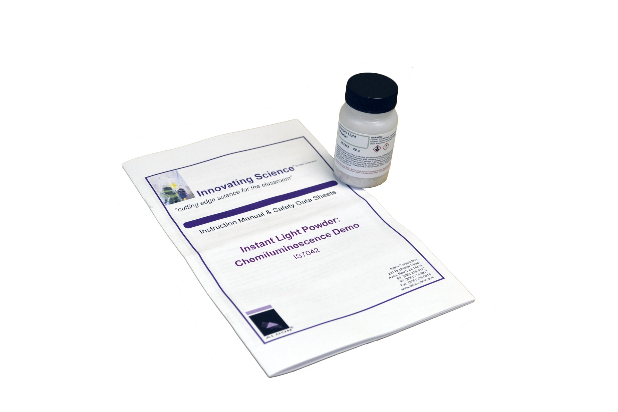 Innovating Science Instant Light Powder Chemiluminescence Demo Kit ...
