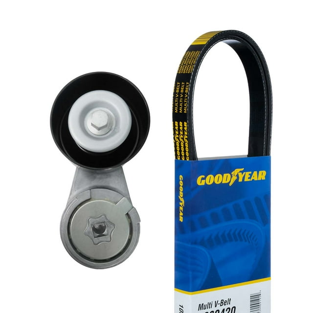 Goodyear Belts 3147 Serpentine Belt Drive Component Kit - Walmart.com
