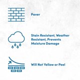 Rain Guard Water Sealers Paver Sealer Concentrate, Masonry Concrete ...