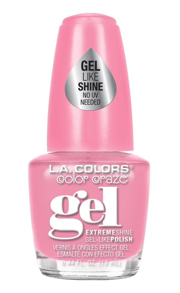 L.A. COLORS Gel-like Nail Polish, Sweetheart, 0.44 fl oz - Walmart.com