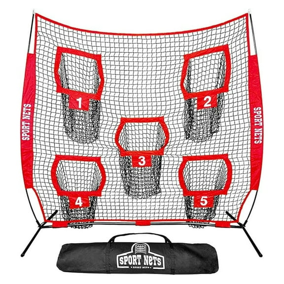 GoSports Quarterback 6 X 6 Accuracy Football Training Net with 3 Target ...