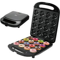 Courant Mini Donut Maker, Non-stick Surface, Makes 7 Doughnuts, Kid ...