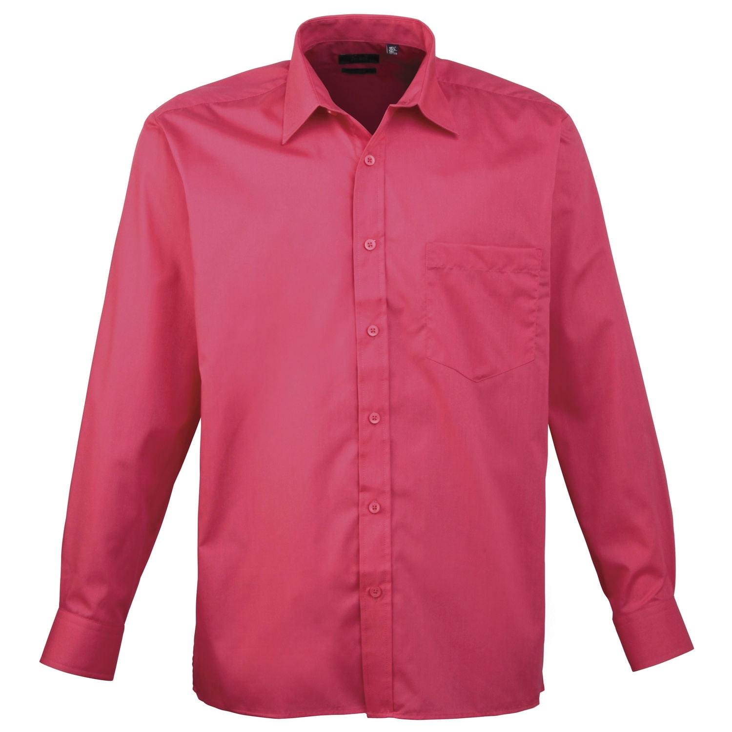 Click here for Premier Mens Premier Poplin Long-Sleeved Formal Sh... prices