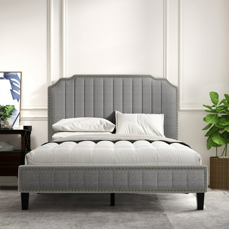 Sleigh Beds Without Footboards And Tapered Legs