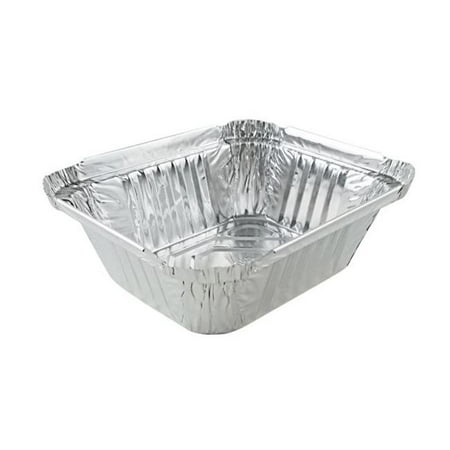 CPC B705 1 lbs Rectangular Aluminum Foil Pan, 5.5 x 4.5 x 1.5 in ...