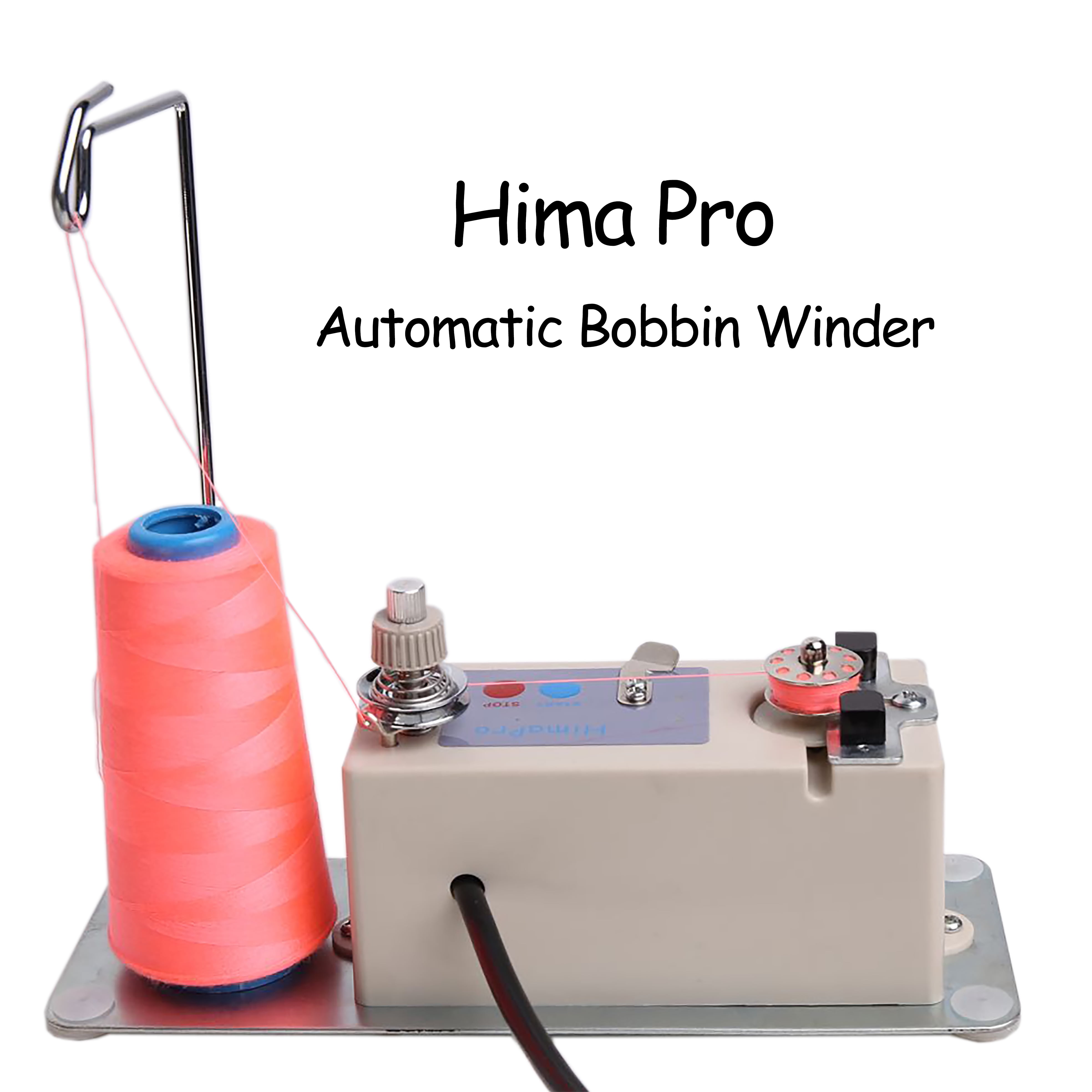 HimaPro Automatic Electric Bobbin Winder - Adjustable Bobbin Slot ...