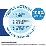 Nature Made Wellblends Sleep Longer, Melatonin 10mg, L-Theanine, and ...