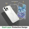 Rosebono Compatible With iPhone 16 Plus Case, Hybrid Graphic Design ...