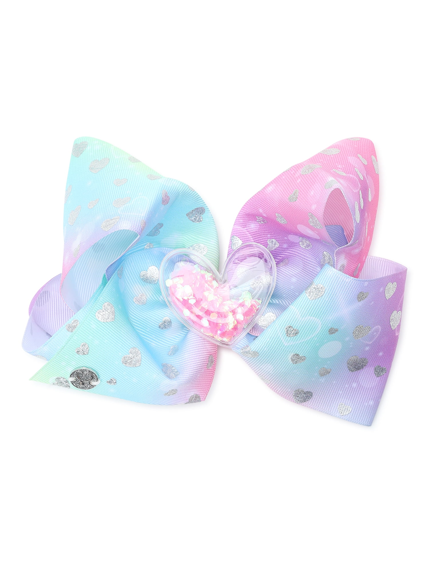 JoJo Siwa Girls Multi Color Hearts Hair Bow - Walmart.com