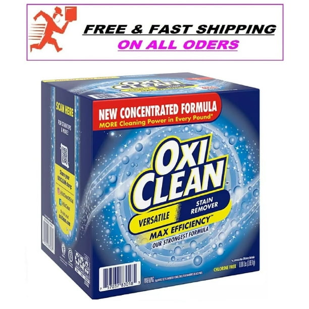 OxiClean Concentrated Max Efficiency Versatile Stain Remover Powder (8. ...