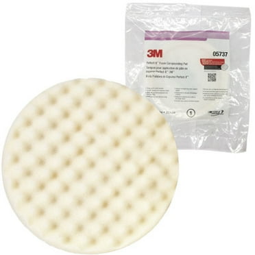 3M 5723 Perfect-It Single Sided Foam Compounding 9 in. Pad (White ...
