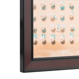 ArtToFrames 15" x 19" Honors Mahogany Picture Frame, 15x19 inch Brown ...