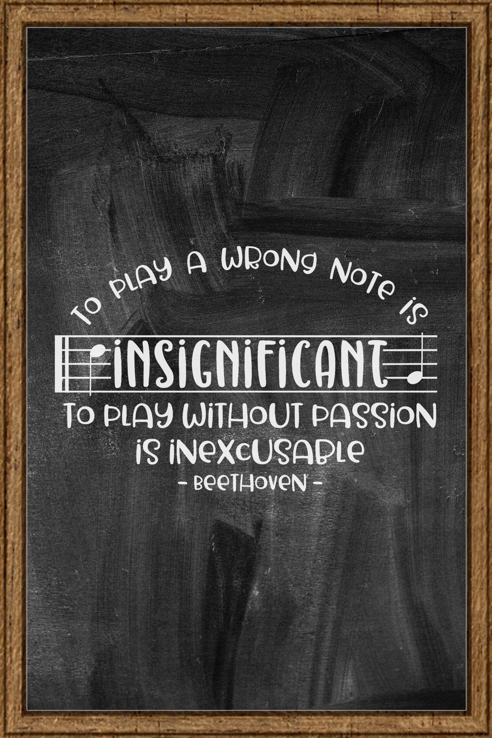 To play a wrong note is insignificant… Beethoven music composer Tin ...